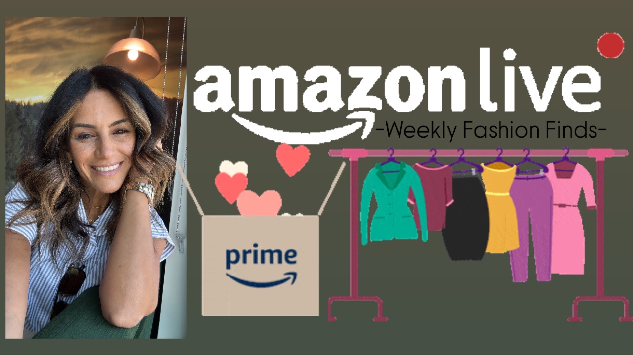Watch 💛The Weekly Fashion Edit on Amazon Live