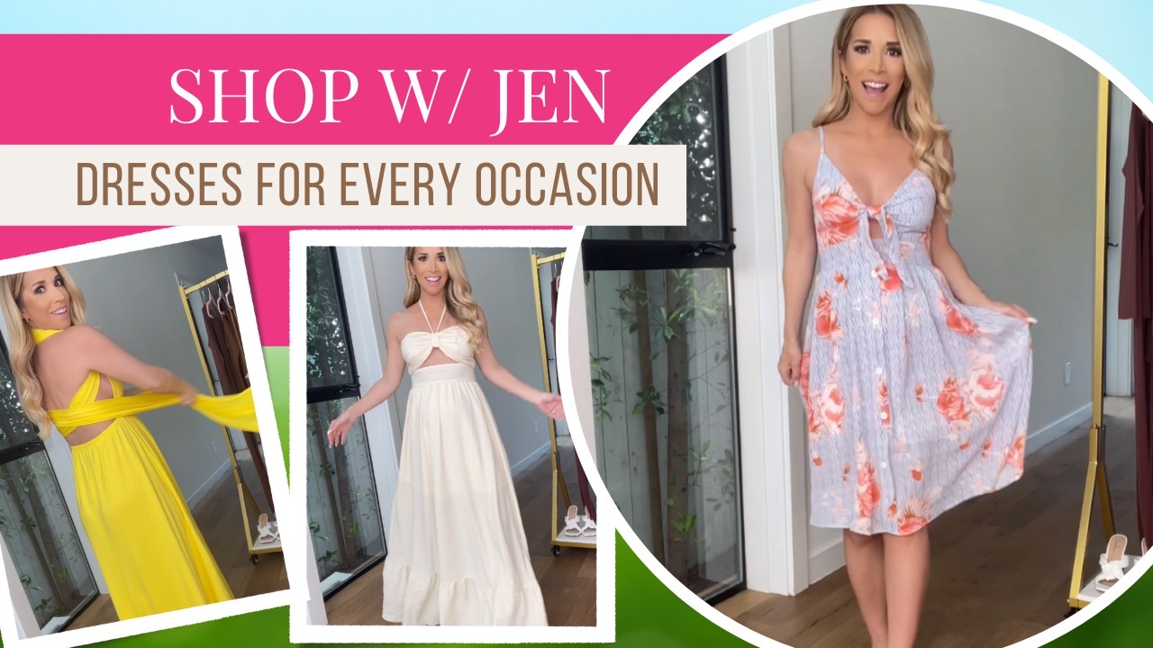 Watch Dresses for EVERY Occasion on Amazon Live