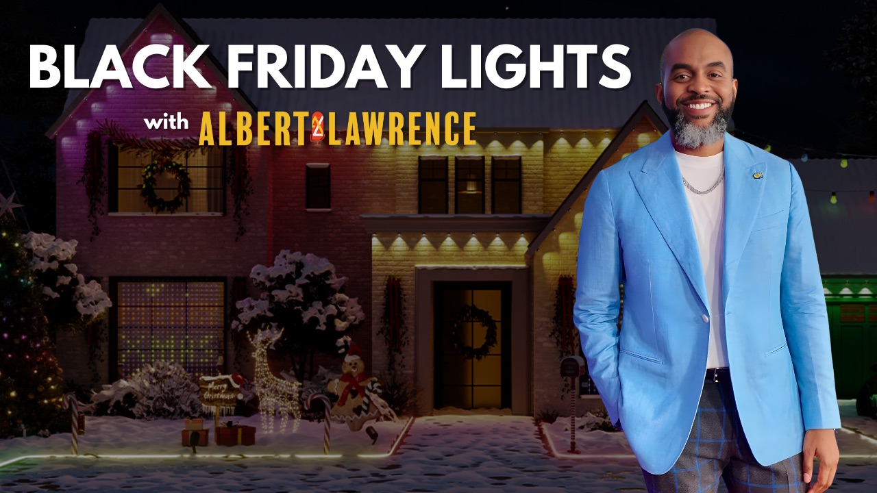 Watch Black Friday Lights with Albert Lawrence on Amazon Live