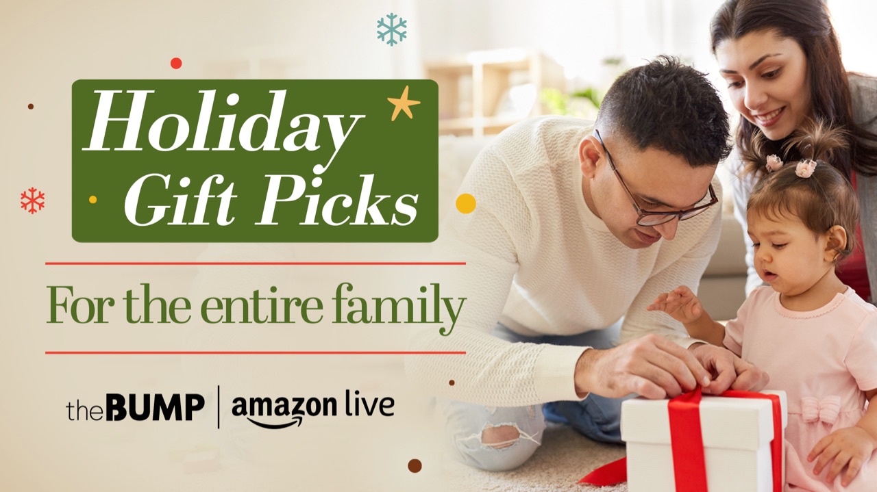 Watch Holiday Gift Picks with The Bump on Amazon Live