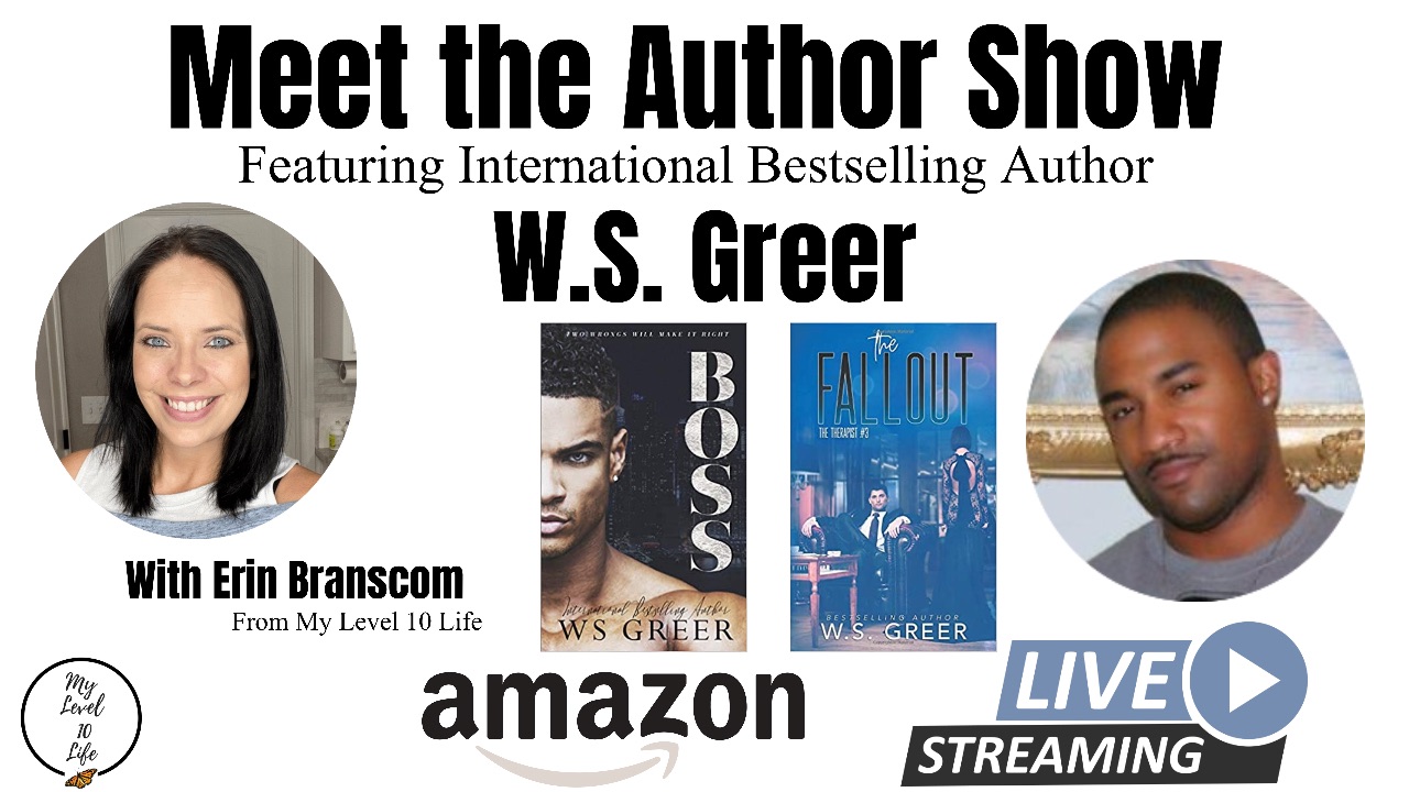 Watch Meet the Author& W.S. Greer 📚 on Amazon Live