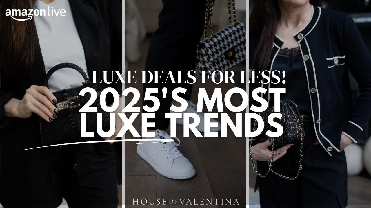 Watch Luxe ﹙for Less﹚ Fashion Trends on Amazon Live