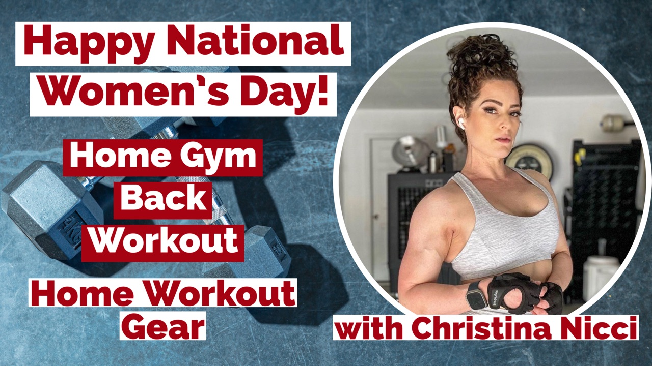 Watch Home Gym Back Workout Home Gym Gear on Amazon Live
