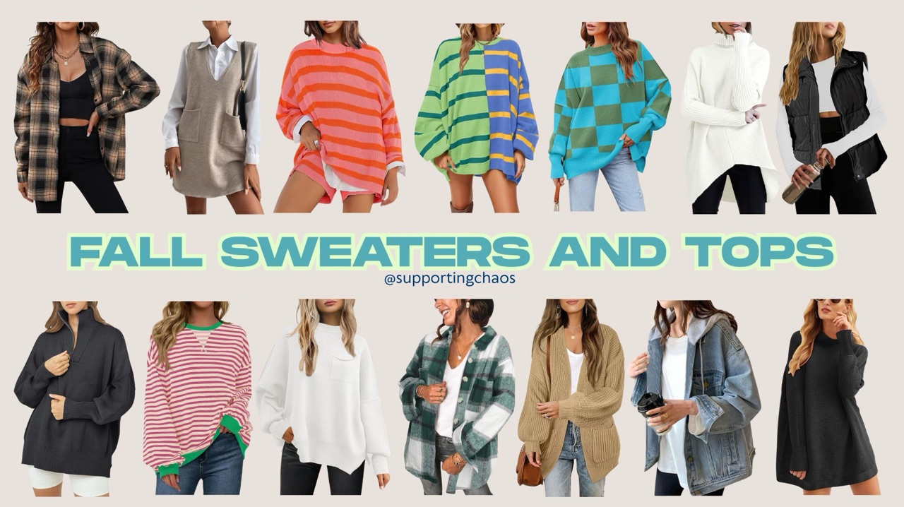 Watch Fall Sweaters and Tops on Amazon Live