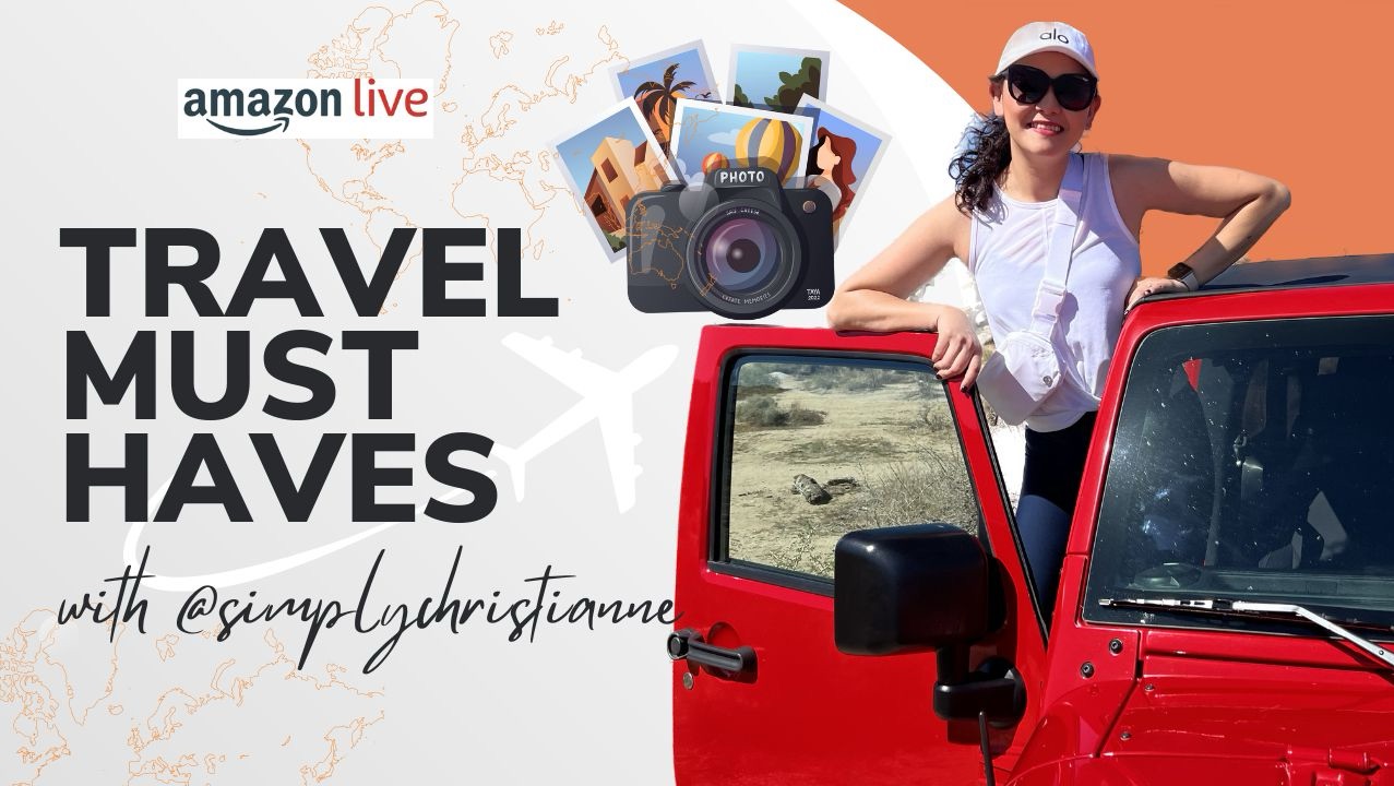 Watch Beauty and Travel must have on Amazon Live