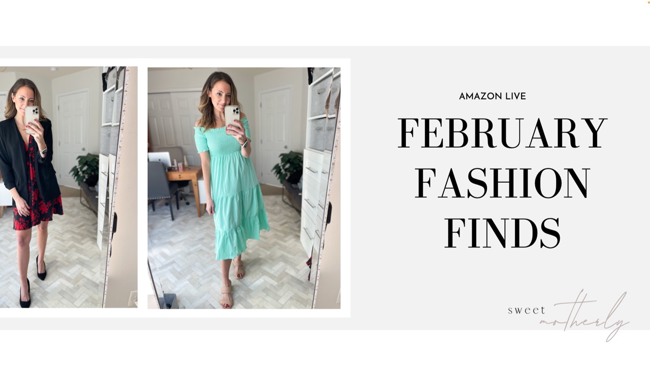 Watch February Fashion Finds on Amazon Live