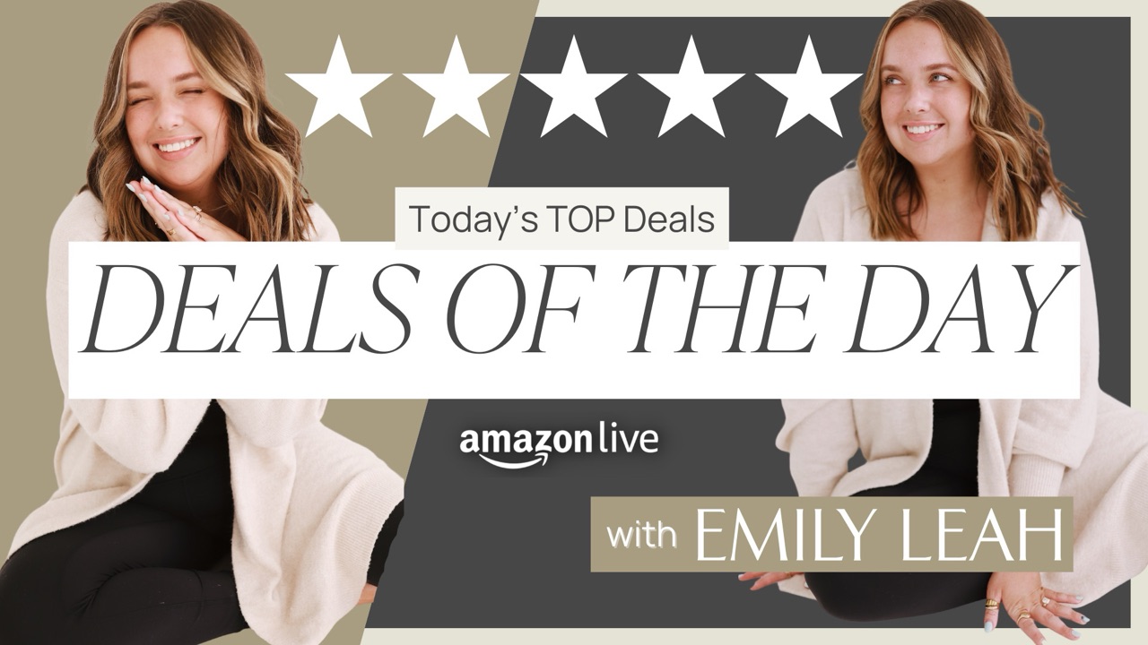 Watch Amazon TOP Deals Of The Day on Amazon Live