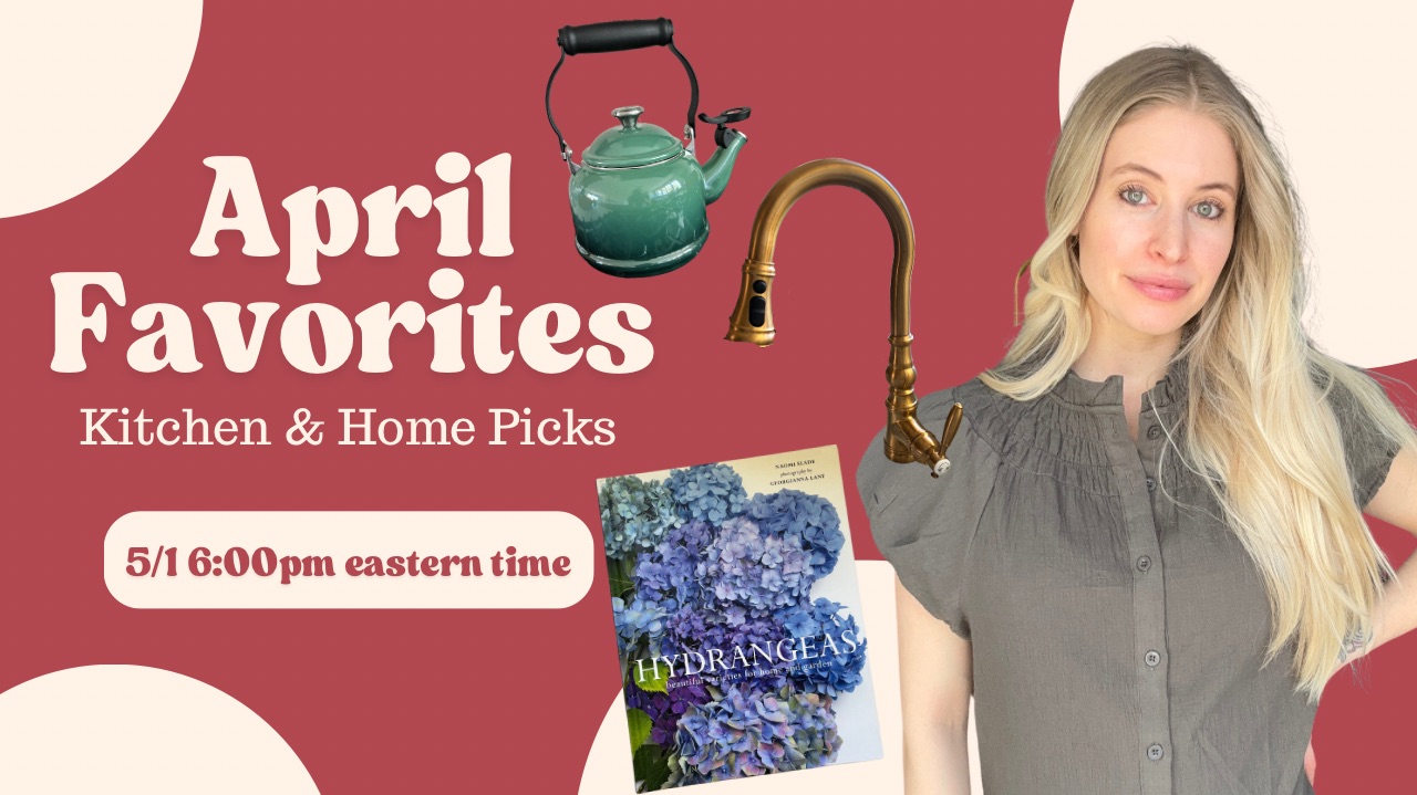 Watch April Favorites | Kitchen & Home Picks! on Amazon Live