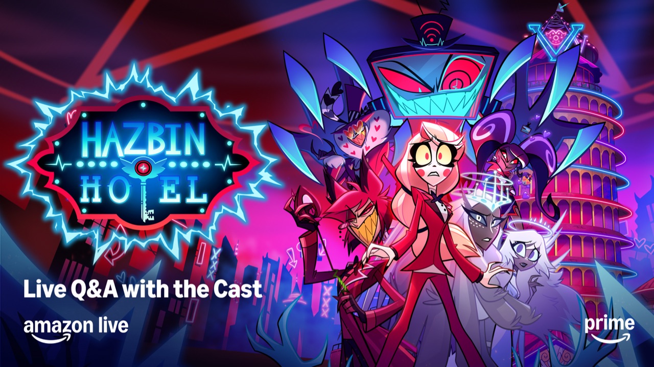 Watch Live Q&A with the Cast of Hazbin Hotel on Amazon Live