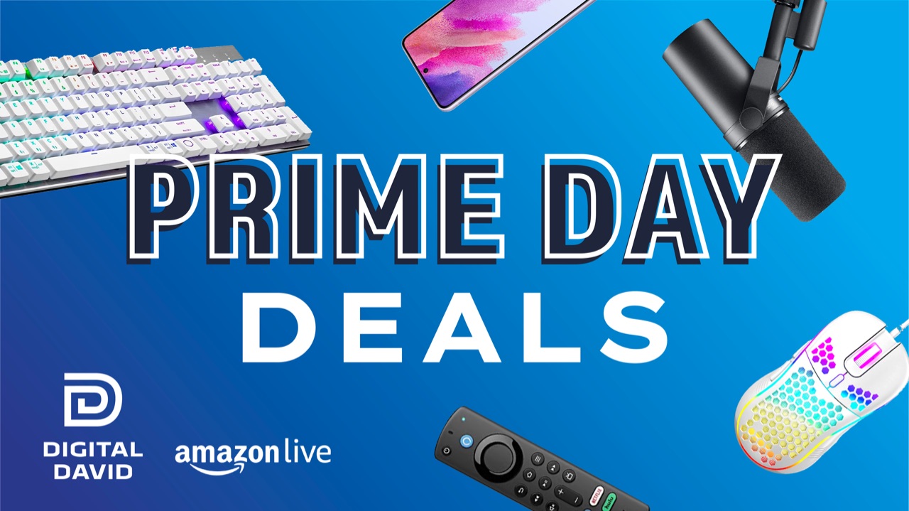 Watch Prime Day Deals With Digital David on Amazon Live