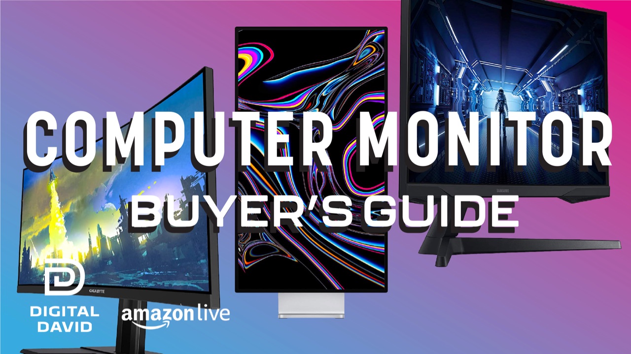 Watch Computer Monitor Unboxing with Digital David on Amazon Live