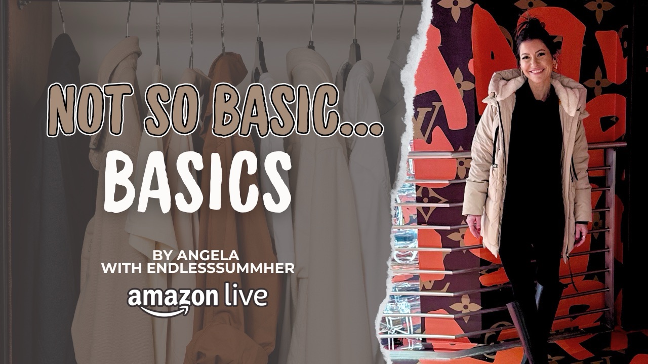 Watch Not So Basic, Basics on Amazon Live