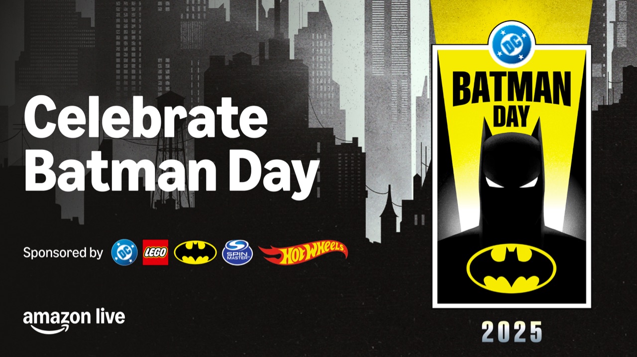 Watch Celebrate Batman Day Sponsored by DC Comics on Amazon Live