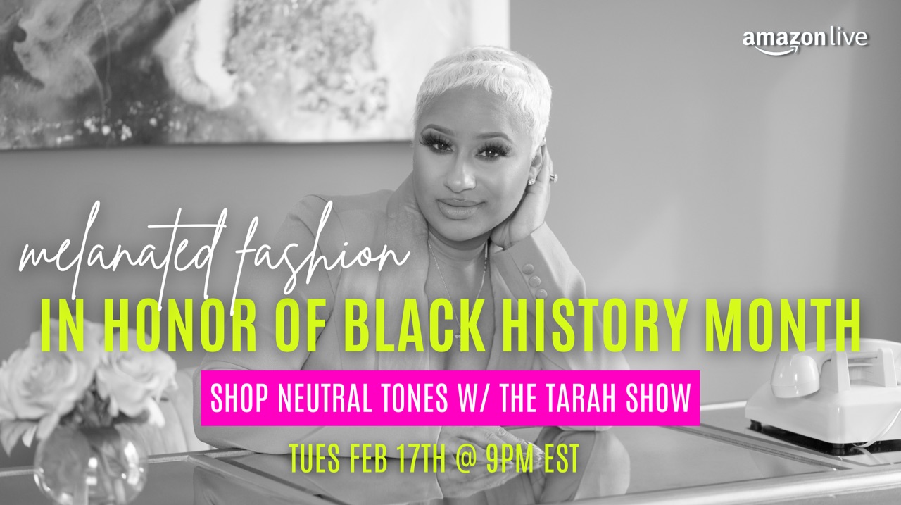 Watch Melanated Fashion& Neutral Tones on Amazon Live
