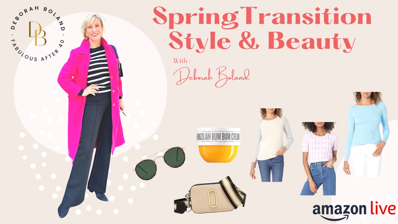 Watch Spring Transition Style & Beauty on Amazon Live