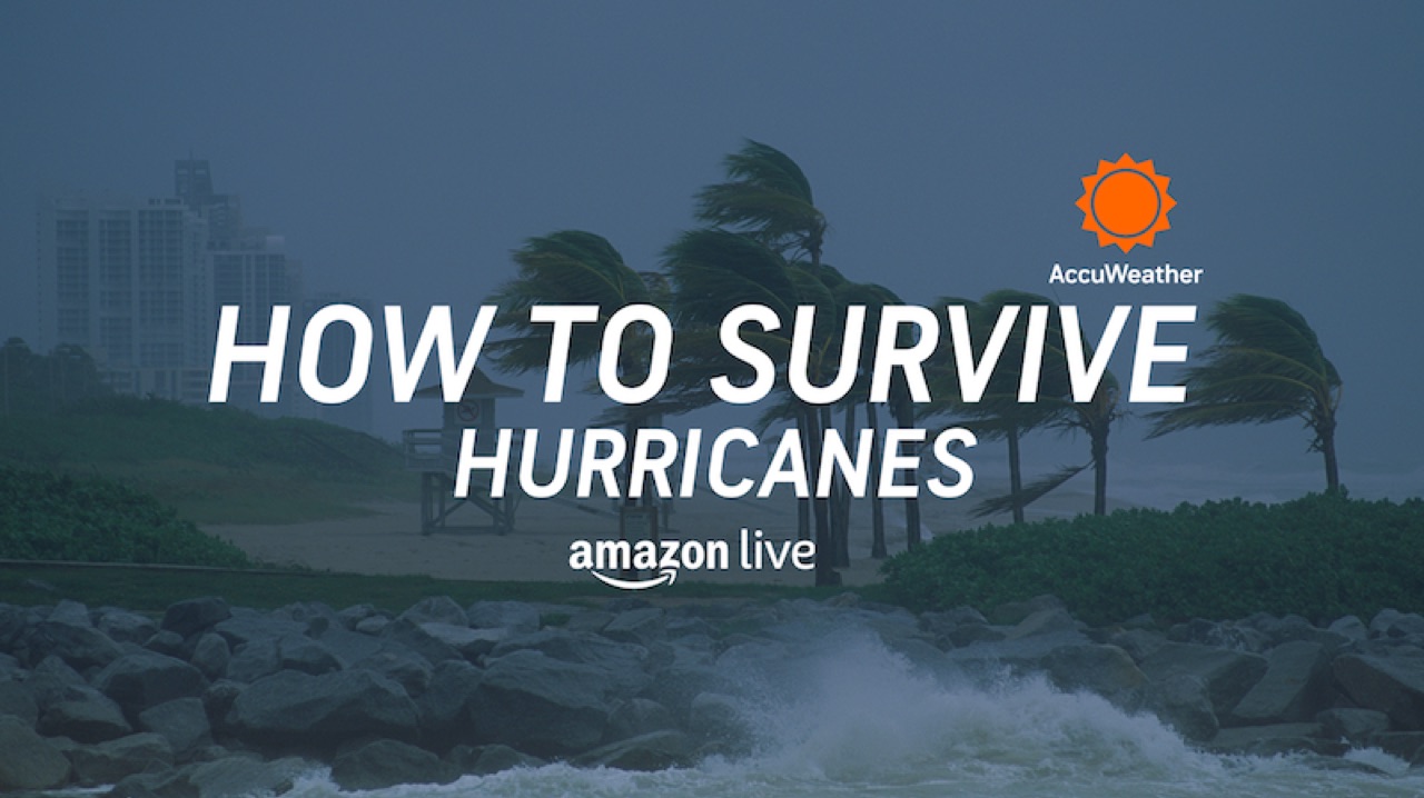 Watch the latest from AccuWeather on Amazon Live