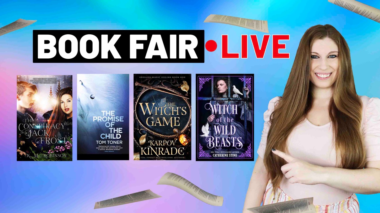 Watch Book Fair Live—Let The Authors Pitch Their Books To You! on ...