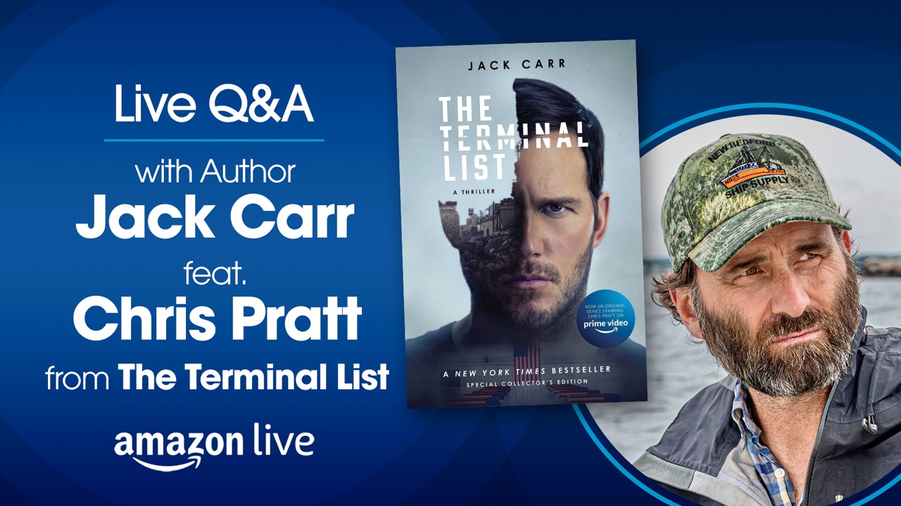 Watch the latest from Amazon Live Books on Amazon Live