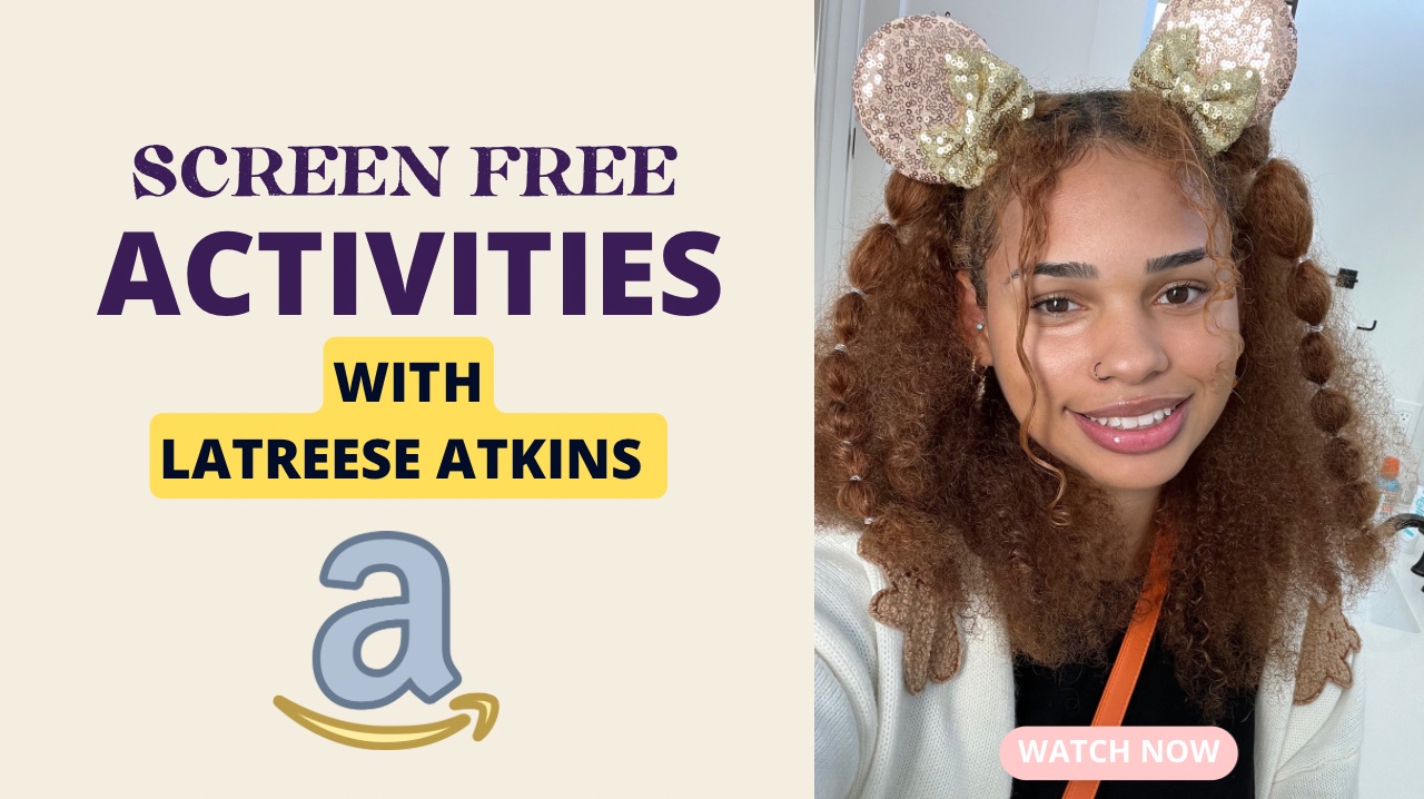 Watch Screen Free Activities on Amazon Live