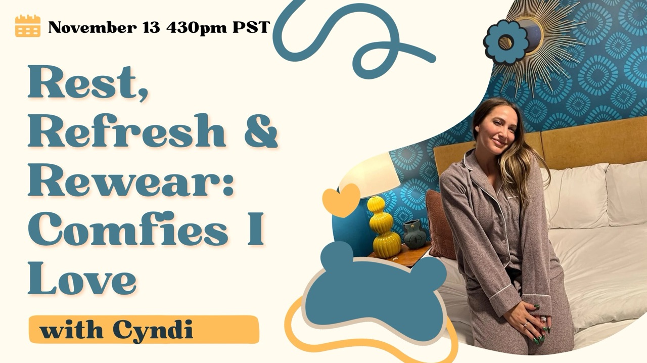 Watch Rest Refresh and Rewear& The best comfies on Amazon Live