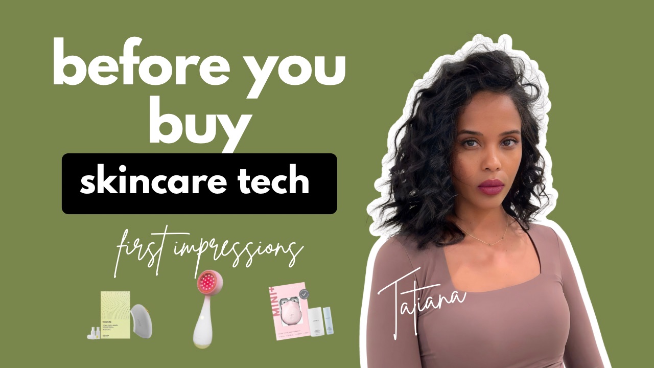 Watch Before You Buy& Skincare Tech First Impressions on Amazon Live