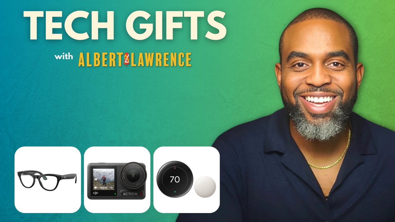 Watch Tech Gifts with Albert Lawrence on Amazon Live