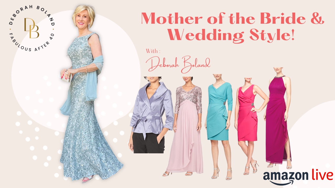 Watch Mother of the Bride & Wedding Style! on Amazon Live
