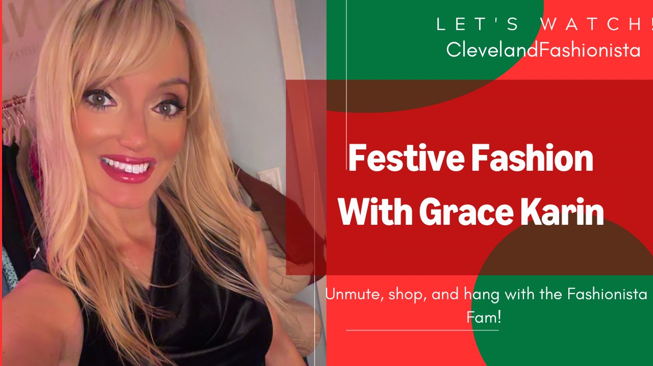 Watch Festive Fashion With Grace Karin on Amazon Live