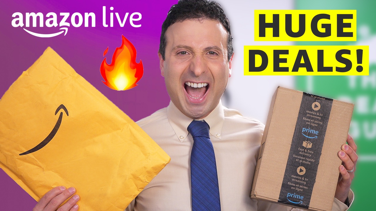 Watch the latest from The Deal Guy on Amazon Live