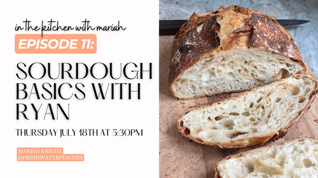 Watch Sourdough Basics with Ryan & Mariah on Amazon Live