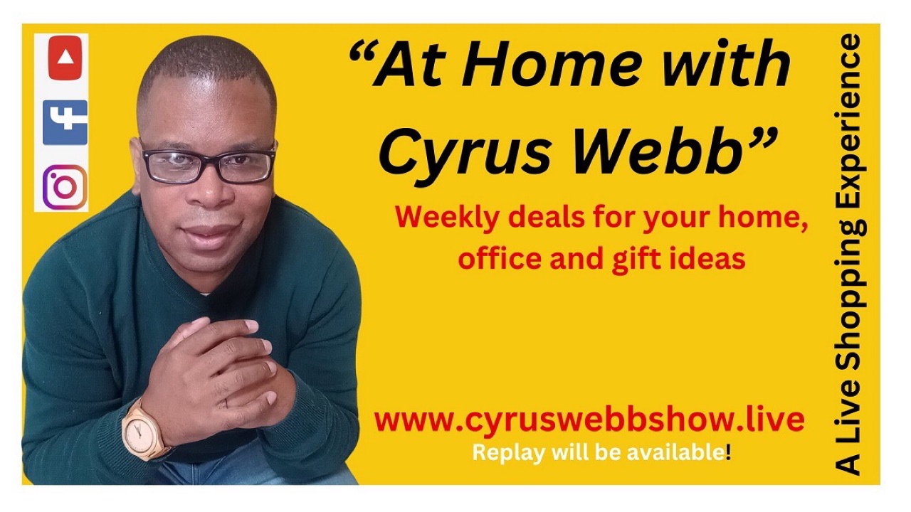 Watch Today’s Deals with Cyrus Webb on Amazon Live on Amazon Live