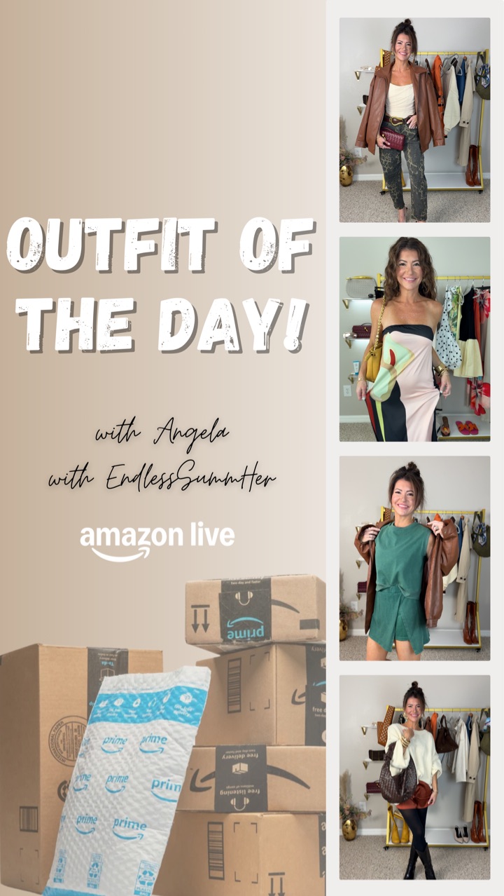 Watch Quick #OOTD Look on Amazon Live