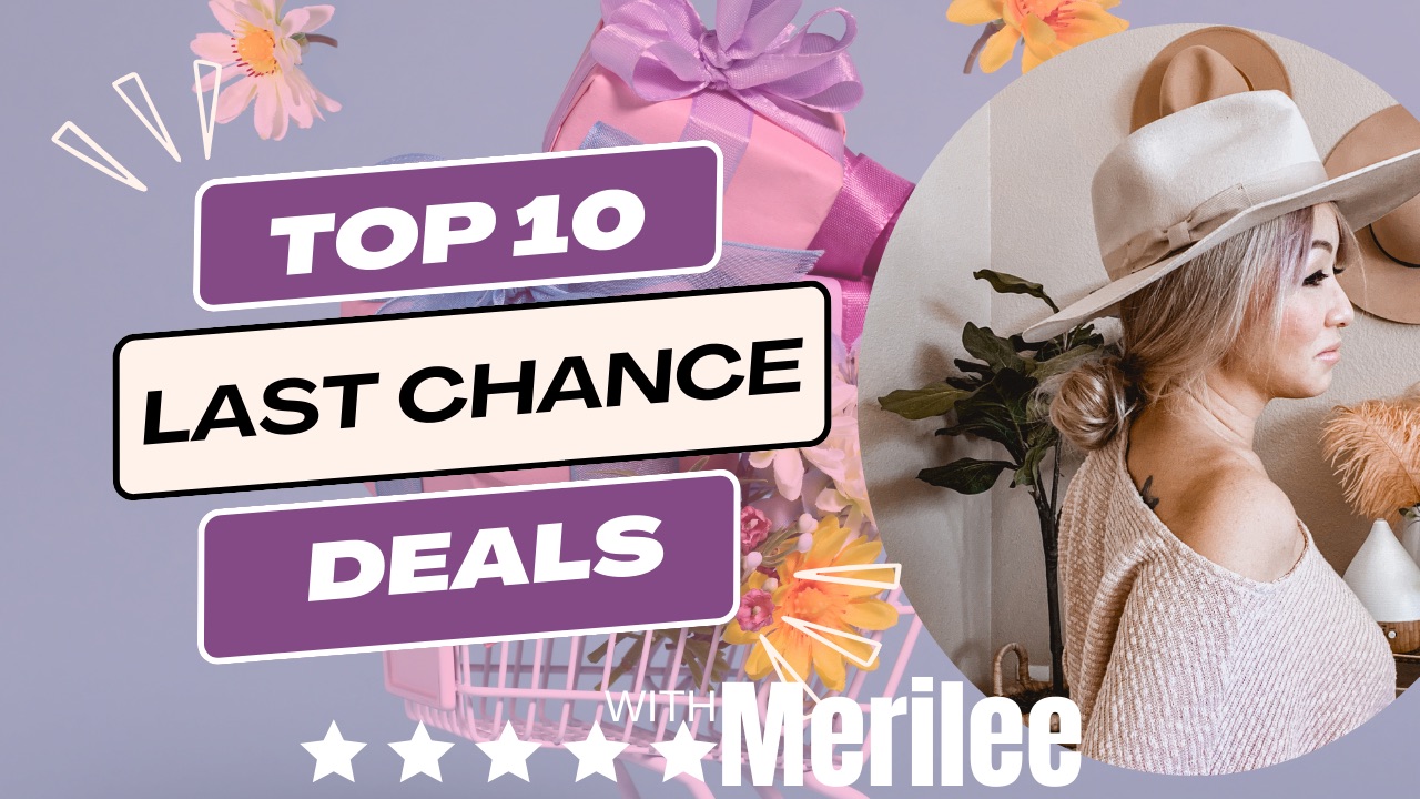 Watch Top 10 Favorite Deals Last Chance! on Amazon Live