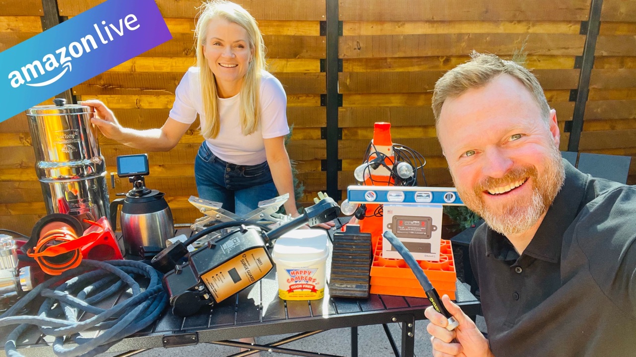 Watch KYD RV Essentials ﹙﹙Livestream﹚﹚ on Amazon Live