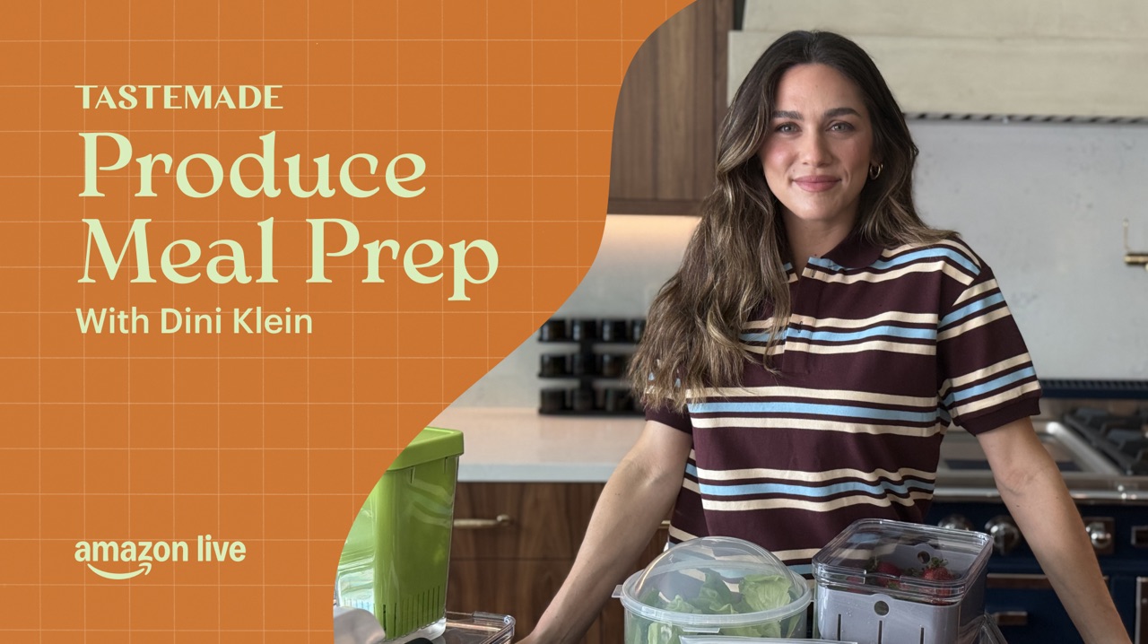 Watch Produce Meal Prep on Amazon Live