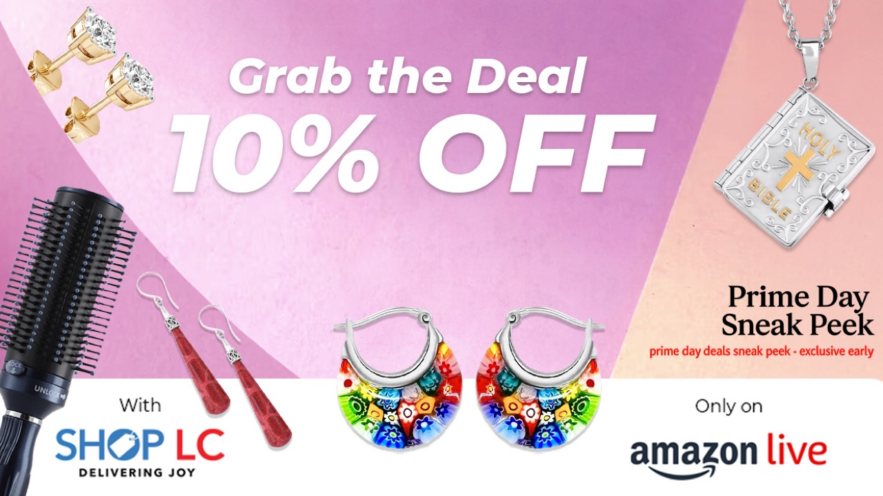 Watch Sparkle in Style with Shop LC💎 on Amazon Live