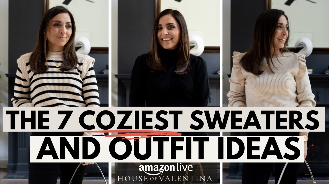 Watch The 7 Coziest Sweaters & Outfit Ideas on Amazon Live
