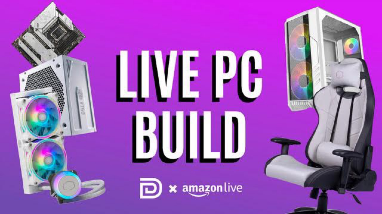 Watch $3800 Gaming PC Build on Amazon Live