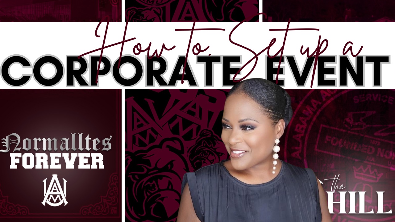 Watch Corporate Event Set Up on Amazon Live