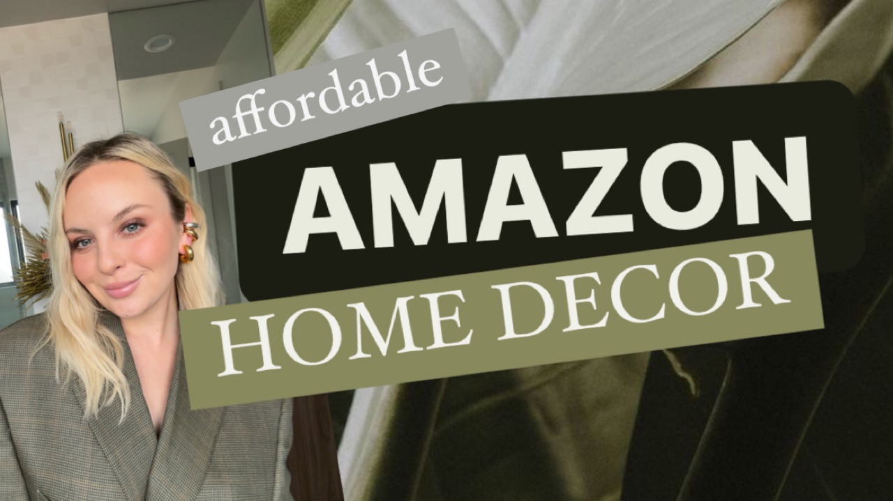 Watch My FAVORITE Amazon HOME DECOR on Amazon Live