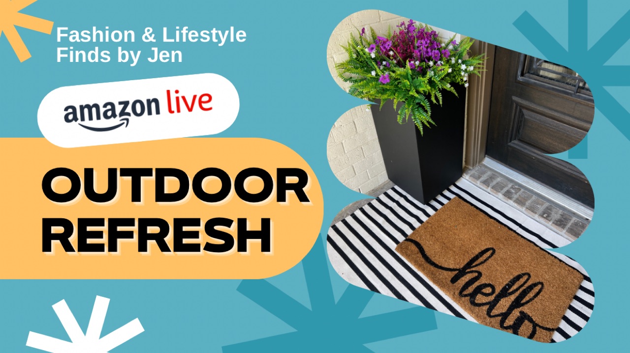 Watch Front Porch Decor on Amazon Live