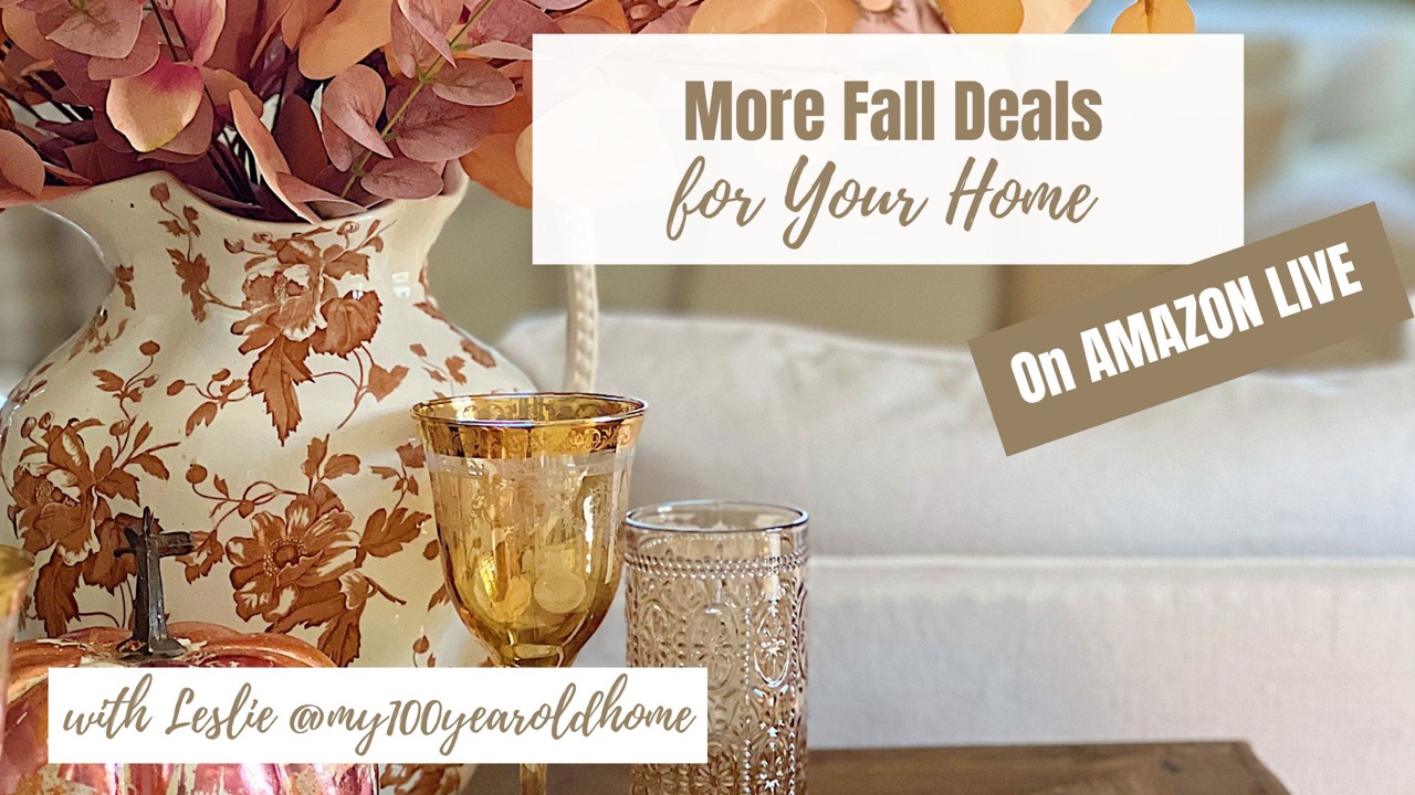 Watch More Fall Deals for Your Home on Amazon Live