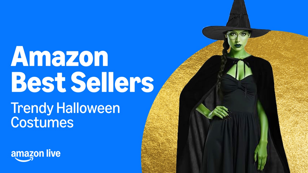 Watch Amazon Best Sellers& Trendy Halloween Costumes on Amazon Live
