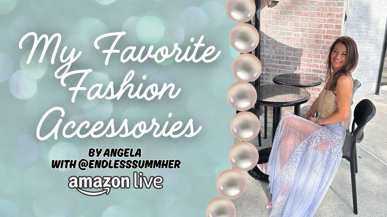 Watch My Favorite Amazon Accessories on Amazon Live