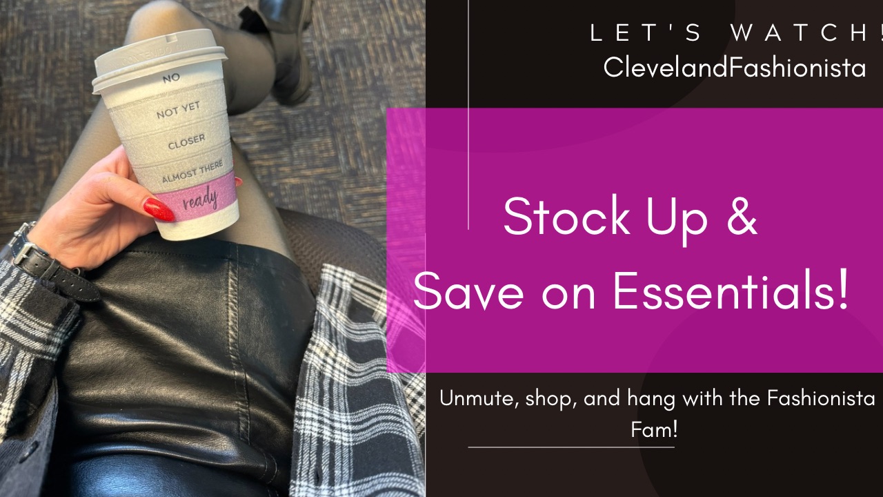 Watch Stock Up and Save on Essentials! on Amazon Live