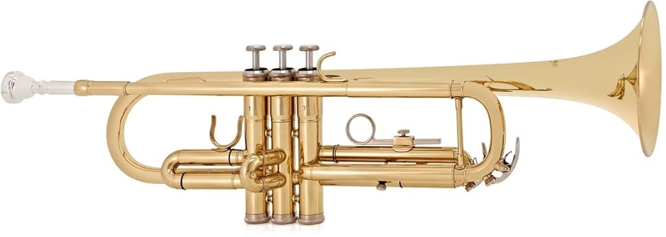 Student Trumpet by Gear4music, Gold : Amazon.co.uk: Musical Instruments ...
