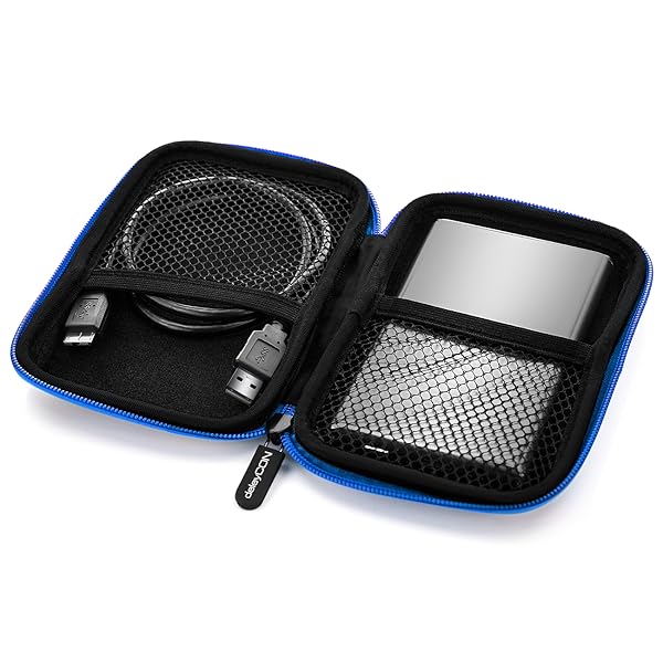 deleyCON Festplattentasche Festplatten Case HDD Case: Amazon.de ...