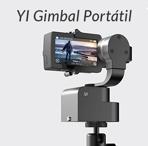 YI Gimbal - Estabilizador de mano de 3 ejes para cámara de acción ...
