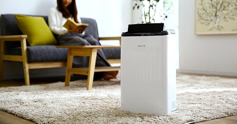Amazon.co.jp : LOWYA （ロウヤ） boltz 除湿機 コンプレッサー式 送風角度調節可 取っ手付き 最大11畳 1.8L ホワイト 一人暮らし おしゃれ 新生活 : ホーム ...