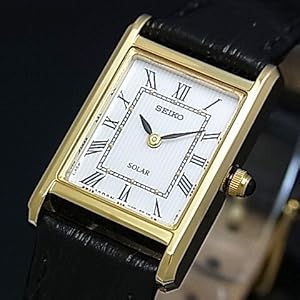 Amazon | セイコー Seiko Women's SUP250 Stainless Steel Watch with Black ...